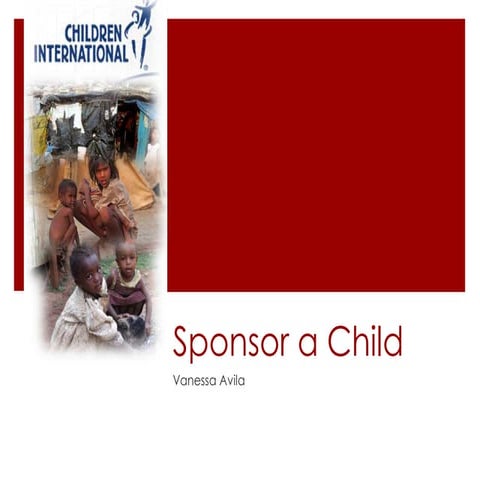Sponsor a Child | PPTX
