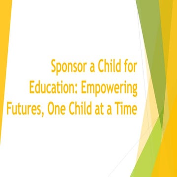 Sponsor a Child for Education.pptx