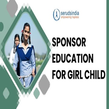 Sponsor education for girl child | PPT