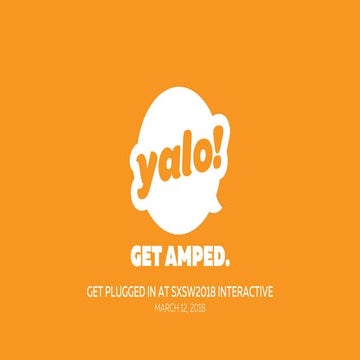 Sponsor Get Plugged In 2018 at SXSW | PPT