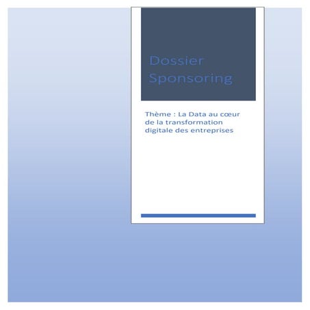 Dossier de sponsoring SIFE FSK | PDF