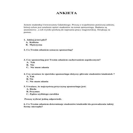 Ankieta dotyczaca-adaptacji-ucznia-w-nowej-szkole | PDF