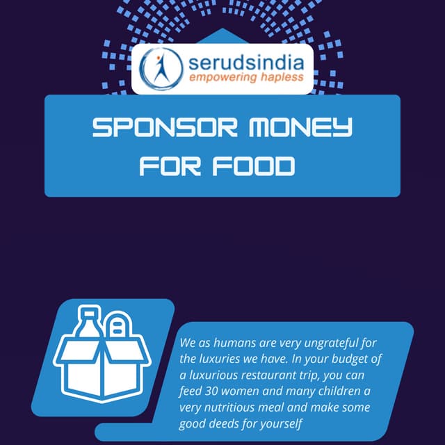 Sponsor money for food | PDF