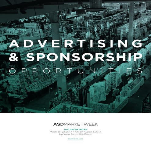 ASD 2018 Advertising & Sponsorship Brochure | PDF | Business Expos ...