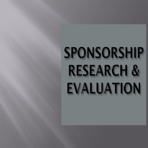 Sponsorship Presentation - UCT Sports Management.ppt