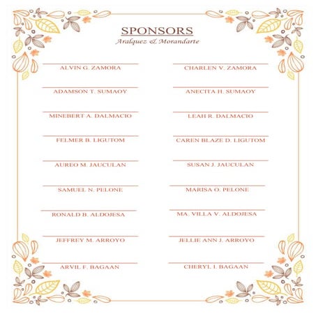 SPONSORS OF WEDDING.docx