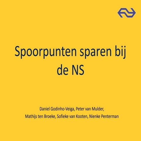 Het imago van de NS | PPTX