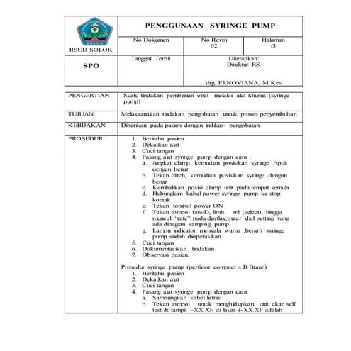 INFUS PUMP DAN SYRINE PUMP SERTA PERHOITUNGAN DOSIS OBAT | PPTX