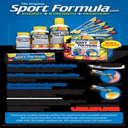 Sport Formula Flyer | PDF