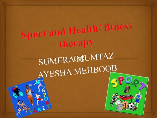 Sports and mental health | PPT
