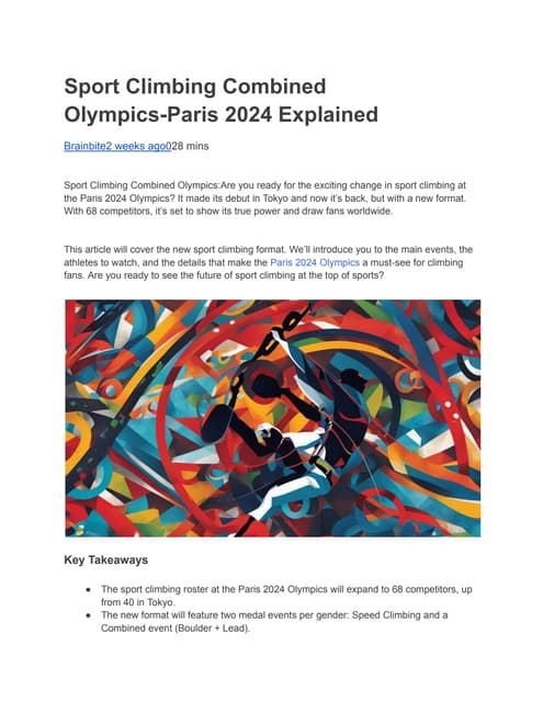 Surf's Up at Paris 2024 All You Need to Know About Olympic Surfing.pdf