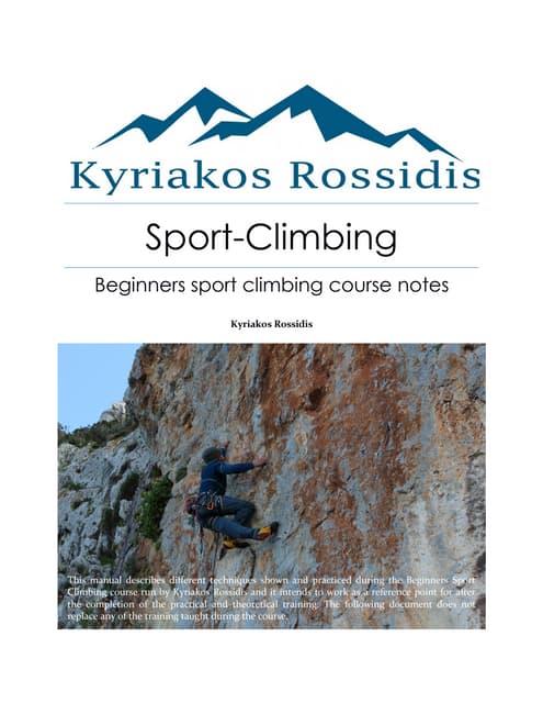 Essential Rock Climbing Tricks and Techniques | PPT