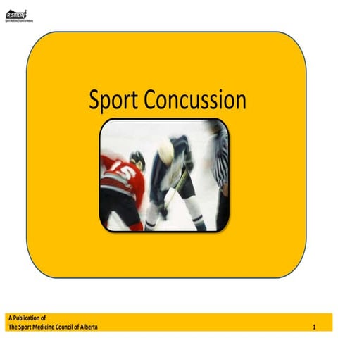 Sport concussion 2010 | PPT