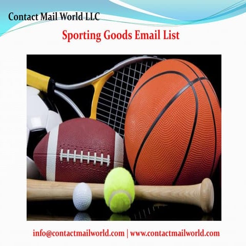 Sporting goods email list | PPT