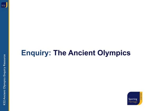 History of the Ancient Olympic Games – Mocomi.com