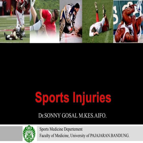 SPORT INJURI ( Dr Sonny Gosal M KES AIFO).ppt