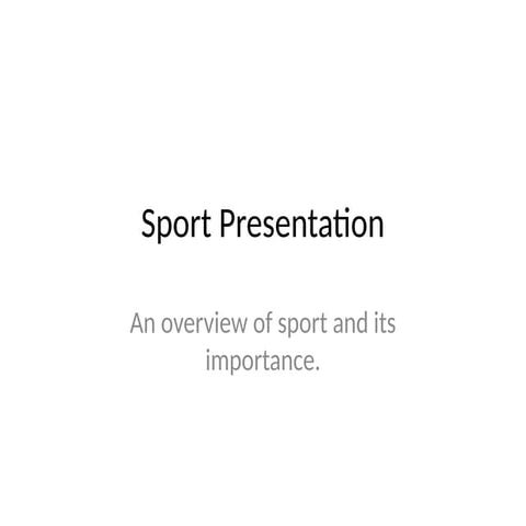Exploring the Role of Sports in Building Physical Fitness, Discipline ...