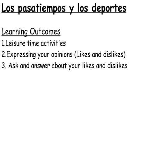 Sports | PPT