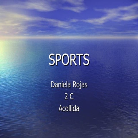 Sports.Daniela | PPT