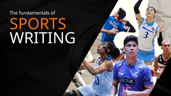 Sports Writing (Rules,Tips, Examples, etc) | PPT | Basketball | Sports