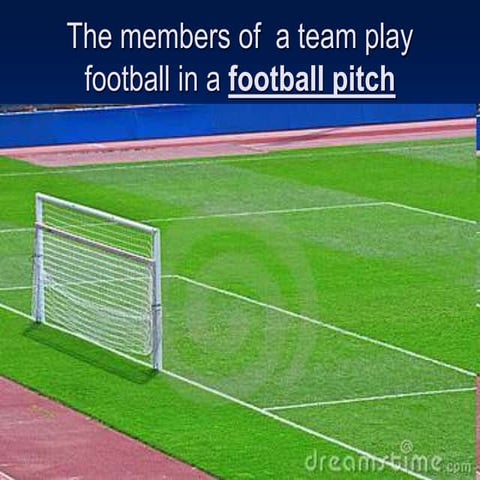 Places for sports and games in English.. | PPT