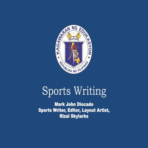SPORTS LECTURE_Arlan.ppt