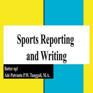 Sports-Writing-Power-Point-Day-1 - A Introduction | PPTX