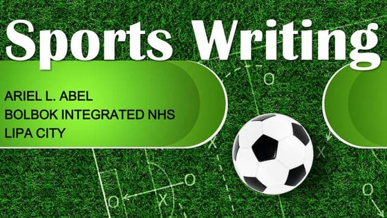 sports writing with example and explaination.pptx