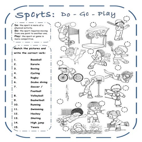 Sports and activities (2) | DOC