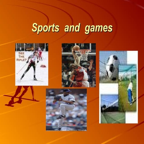 Sports and games | PPT