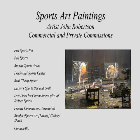 Sports Art | PPT