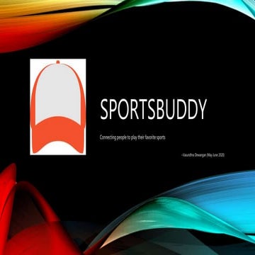 Sports buddy | PPTX