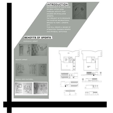 Sports complex design | PPTX