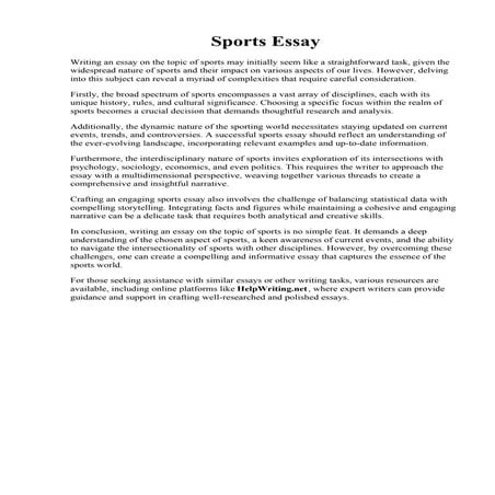 5 Page Essay Example | PDF