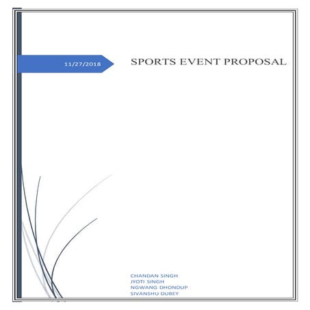 Sports event | DOCX