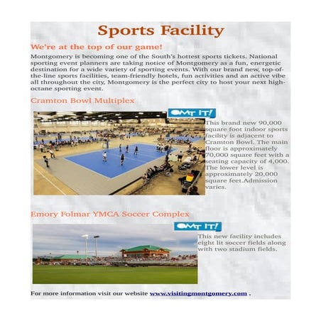 Sports facility | DOC