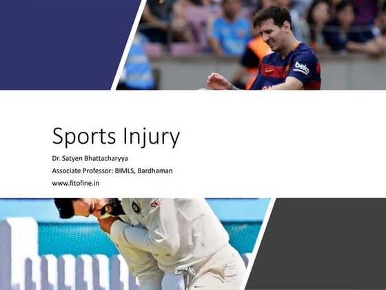 Common sports injuries | PPT