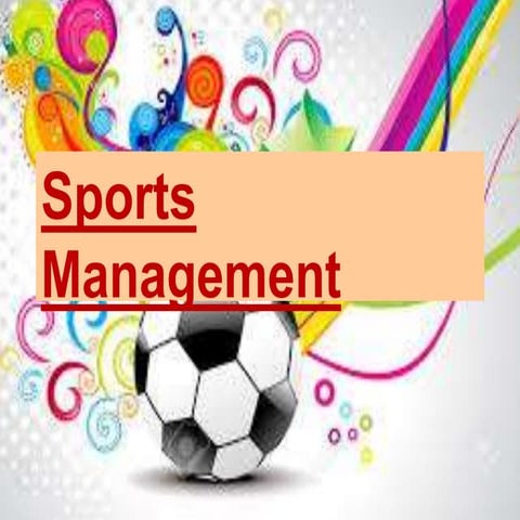 Sports manageme(1) | PPT