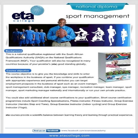 Sports management courses | DOCX | Education