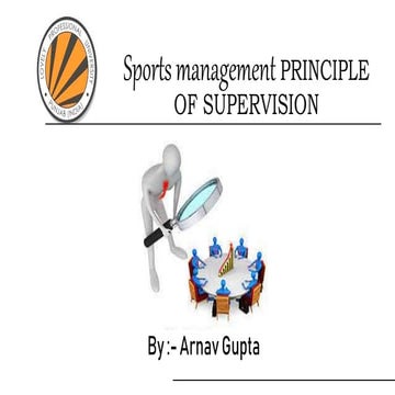 Sports management principle of supervision.pptx