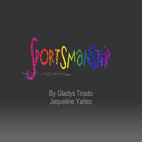 Sportsmanship | PPT