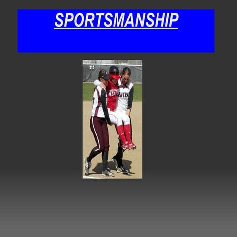 Sportsmanship | PPT