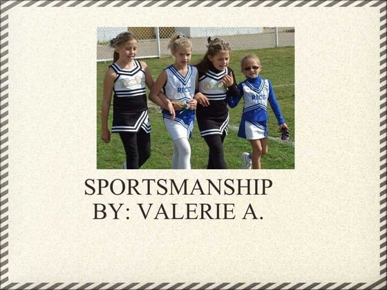 Sportsmanship powerpoint | PPT