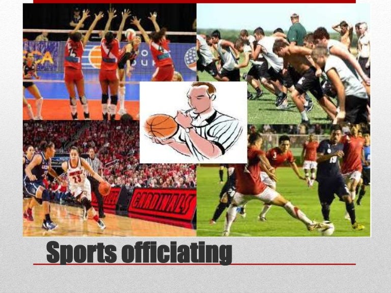 Sports officiating