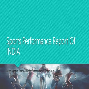 Sports performance report | PPTX
