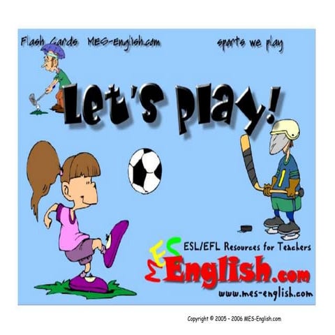 Sports: play | PPT