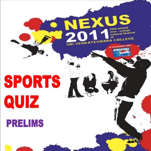 Sports prelims Quiz | PPTX