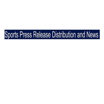 Sports Press Release Distribution and News.pptx | Free Download