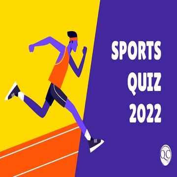 Sports Quiz 2022 | PDF