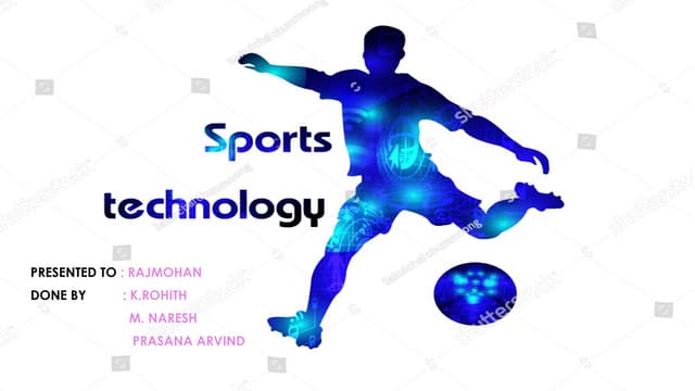 Technology in sports | PPTX
